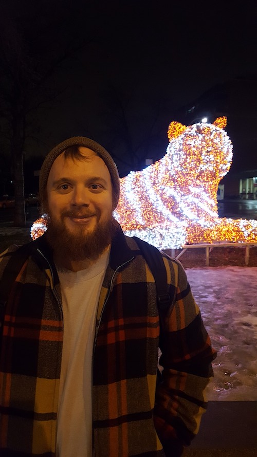 Bill + tiger - Toronto Guardian