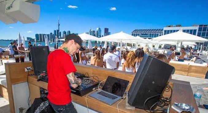 Deadmau5 at Cabana Pool Bar, Surprise Show in Toronto