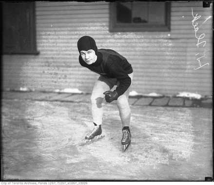 Old Skating Photographs from Toronto