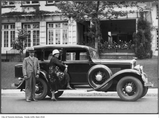 Vintage Automobile Photographs from Toronto
