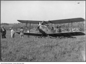 Vintage Airplane Photographs from Toronto