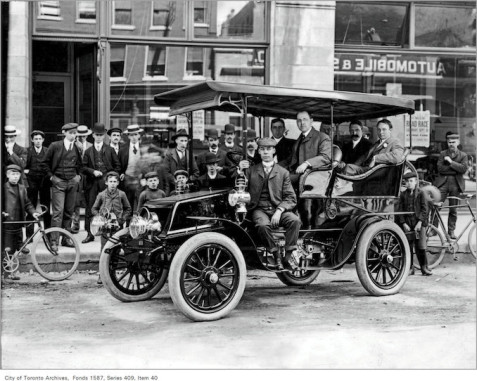 Vintage Automobile Photographs from Toronto
