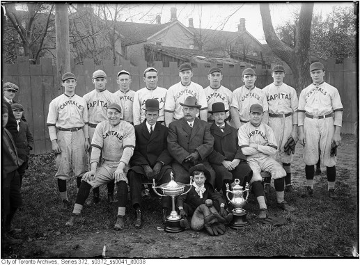 Vintage Baseball Photographs from Toronto