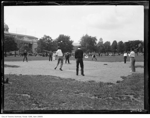 Vintage Baseball Photographs from Toronto