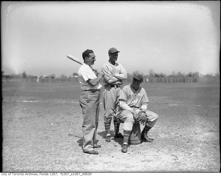 Vintage Baseball Photographs from Toronto