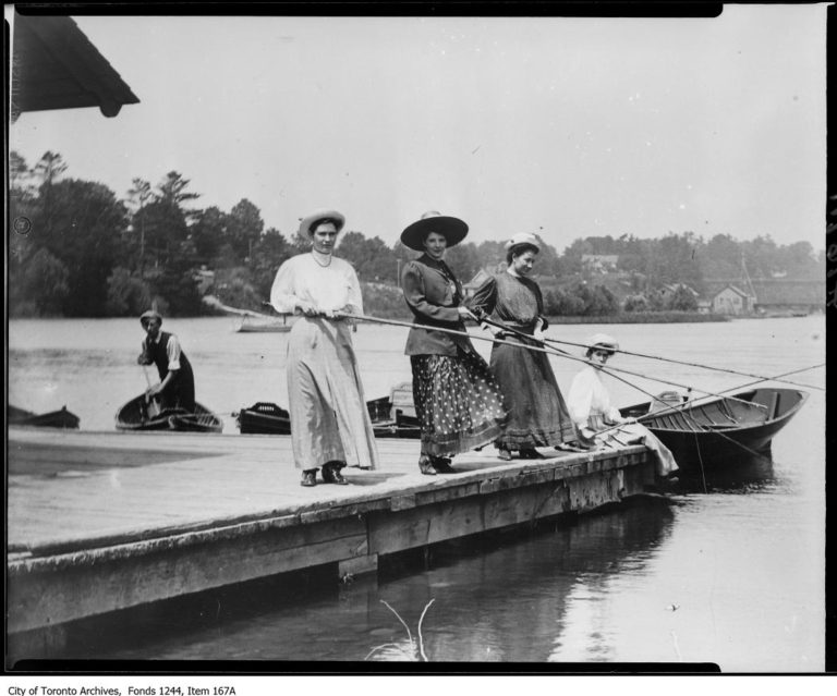 Vintage Fishing Photographs from Toronto
