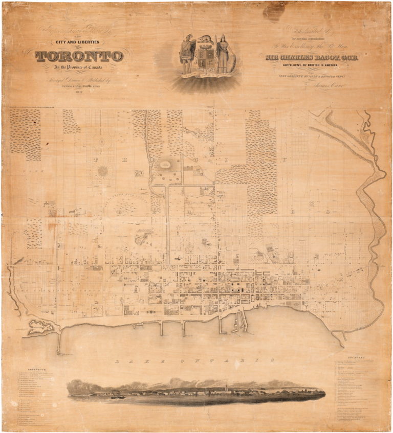Curated Collection of Vintage Toronto Maps