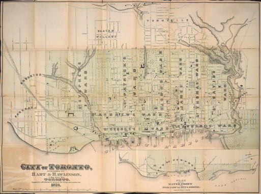 Curated Collection of Vintage Toronto Maps