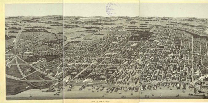 Curated Collection of Vintage Toronto Maps