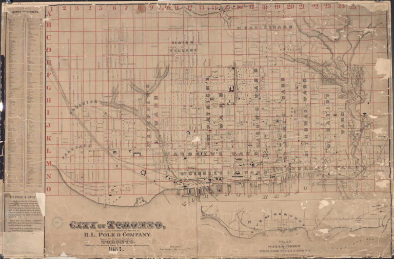 Curated Collection of Vintage Toronto Maps