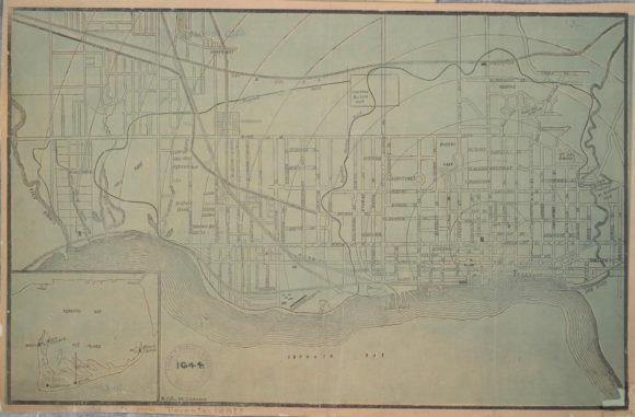 Curated Collection of Vintage Toronto Maps