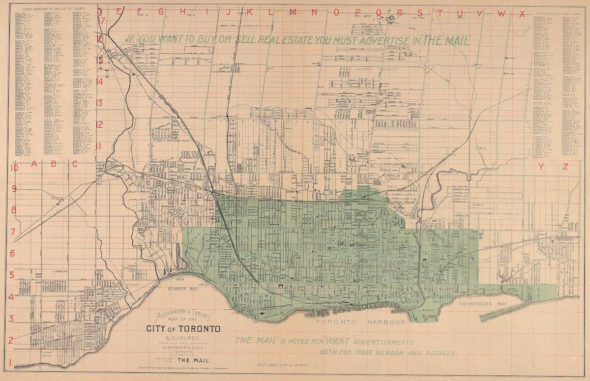 Curated Collection of Vintage Toronto Maps