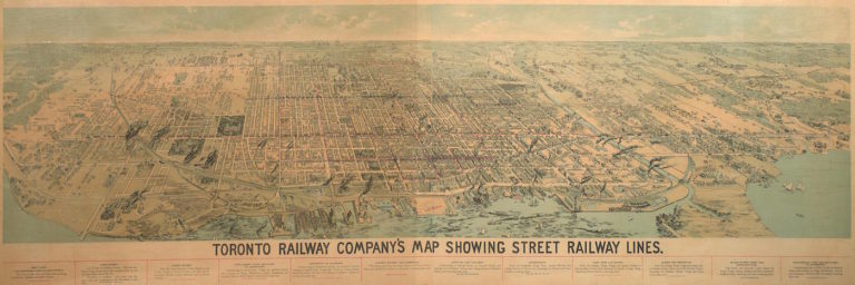 Curated Collection of Vintage Toronto Maps