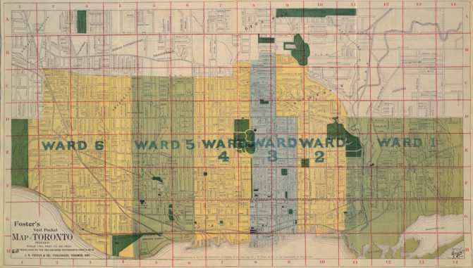 Curated Collection of Vintage Toronto Maps