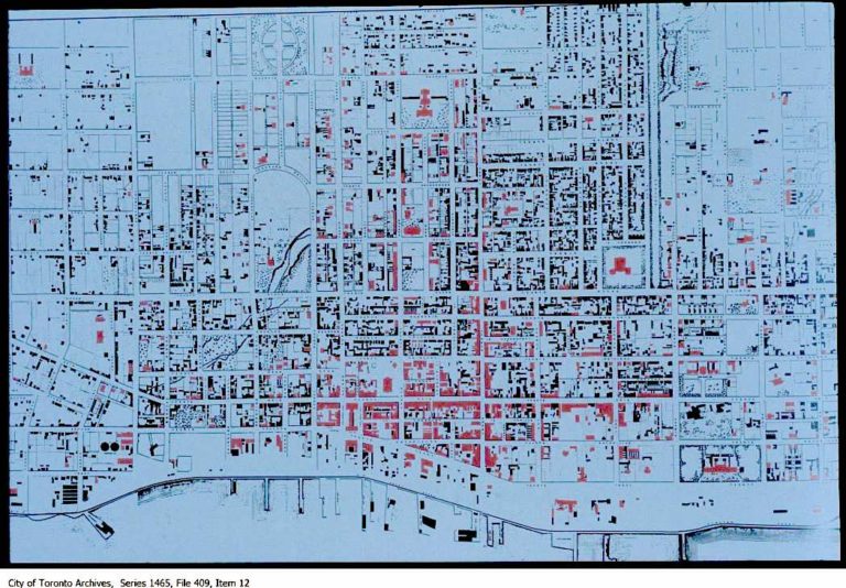 Curated Collection of Vintage Toronto Maps