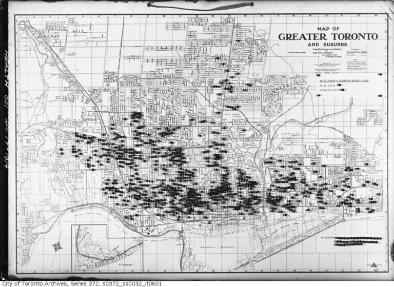 Curated Collection of Vintage Toronto Maps
