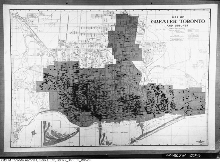 Curated Collection of Vintage Toronto Maps