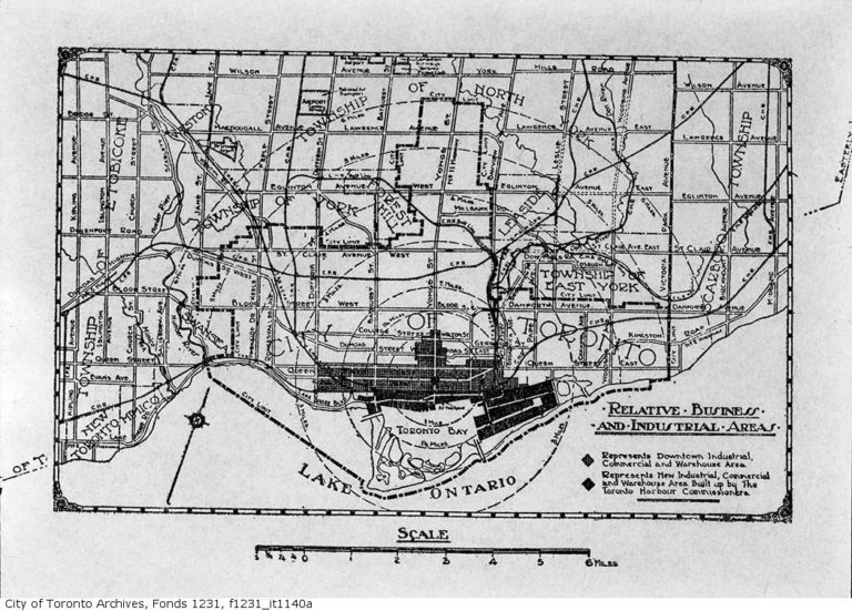 Curated Collection of Vintage Toronto Maps