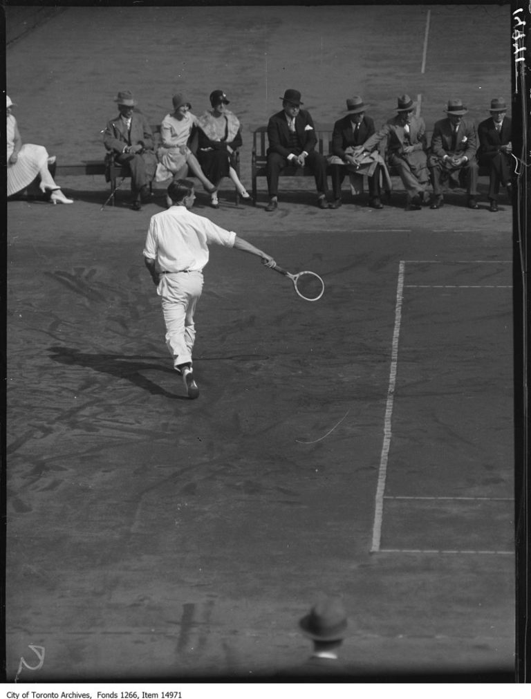 Vintage Tennis Photographs from Toronto