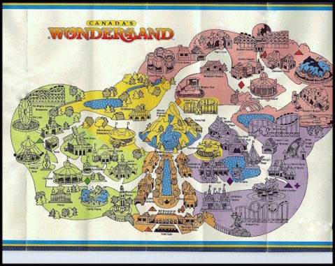 Canada's Wonderland Opening Year Vintage Photographs