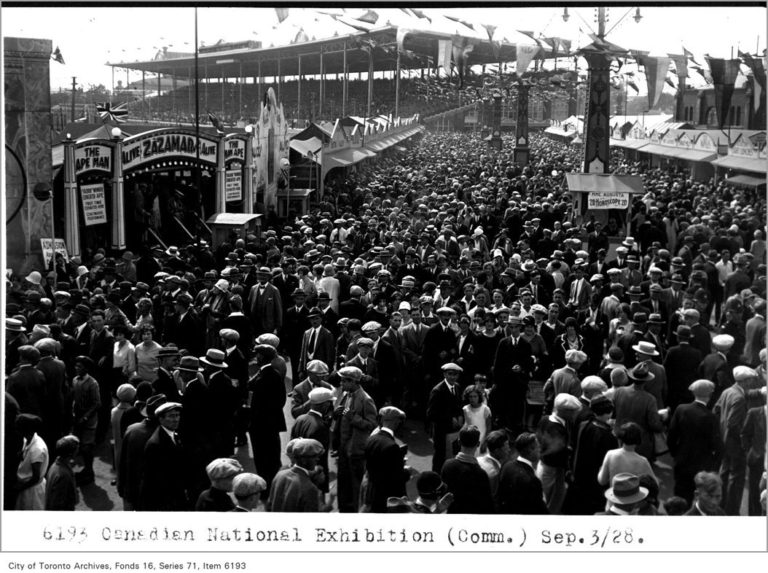 Vintage Photographs of the Canadian National Exhibition (CNE)