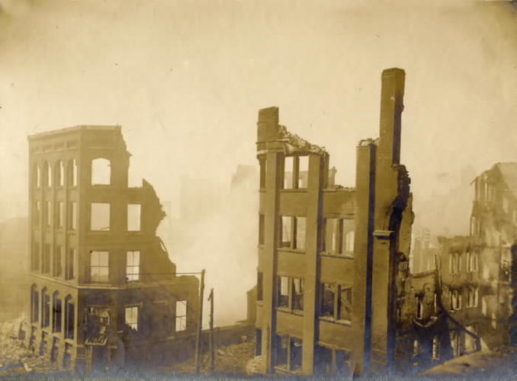 Old Photographs of Ruins from the Toronto Fire that Destroyed Downtown