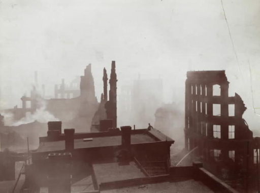 Old Photographs of Ruins from the Toronto Fire that Destroyed Downtown