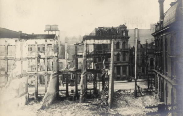 Old Photographs of Ruins from the Toronto Fire that Destroyed Downtown