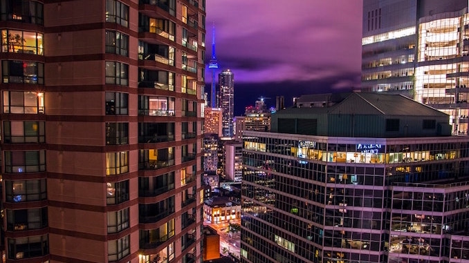 "The City at Night" by Toronto Photographer STB