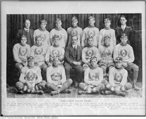 A Curated Collection of Vintage Rugby Photographs from Canada