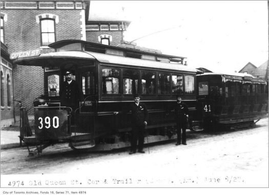 Vintage Queen Street Photographs from Toronto, Canada