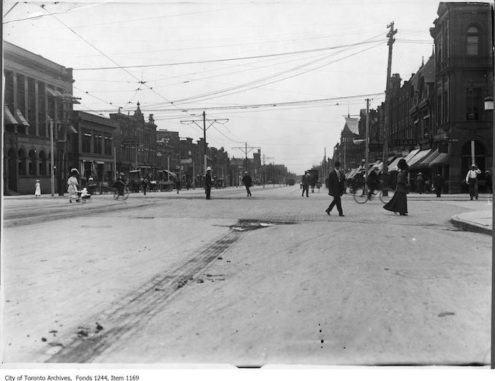 Vintage College Street Photographs from Toronto, Canada