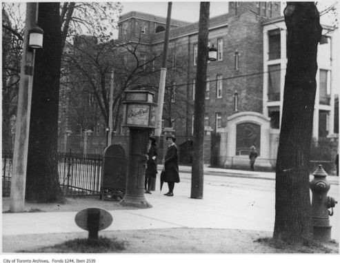 Vintage College Street Photographs from Toronto, Canada