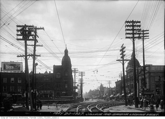 Vintage College Street Photographs from Toronto, Canada