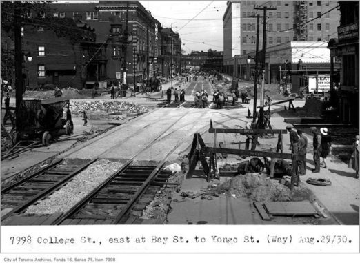 Vintage College Street Photographs from Toronto (Part 2)