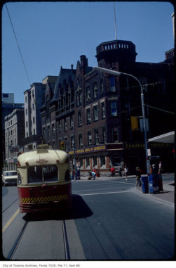 Vintage College Street Photographs from Toronto (Part 2)