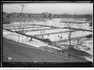 A Curated Collection of Old Hockey Photographs from Toronto