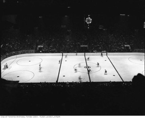 A Curated Collection of Old Hockey Photographs from Toronto
