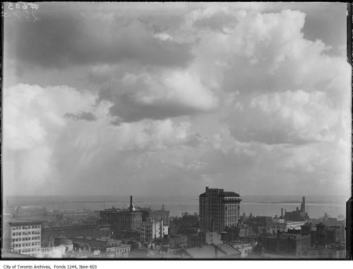 Old photographs of the Toronto waterfront from the archives