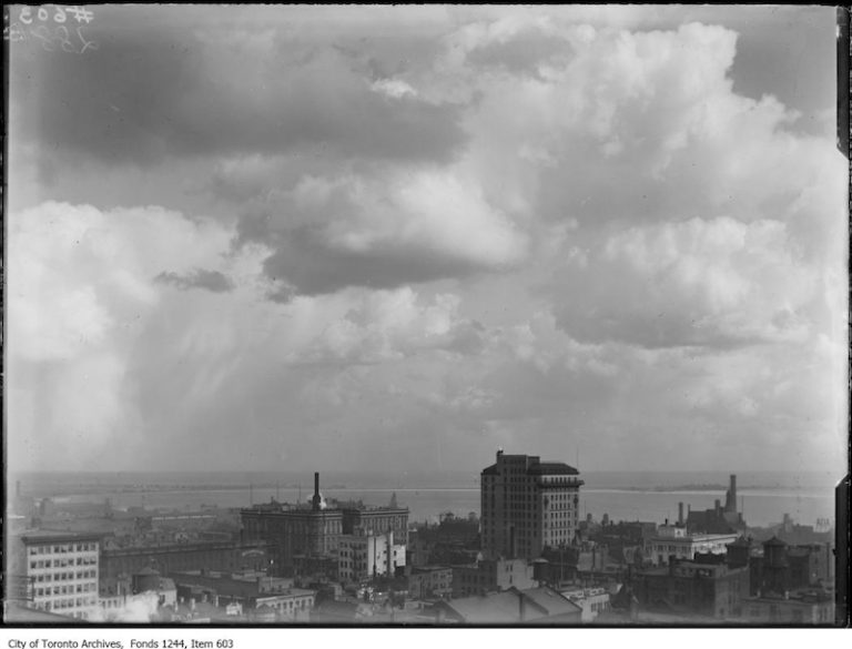 Old photographs of the Toronto waterfront from the archives