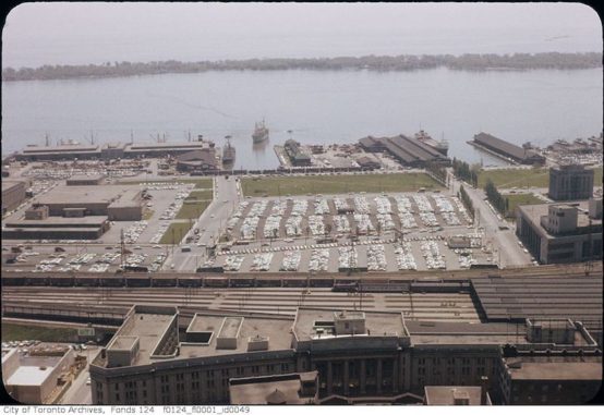 Old photographs of the Toronto waterfront from the archives