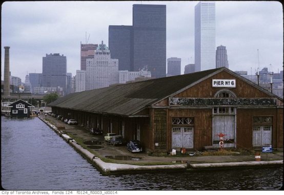 Old photographs of the Toronto waterfront from the archives