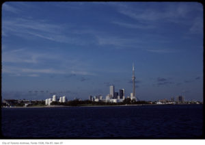 Old photographs of the Toronto waterfront from the archives