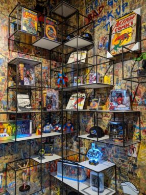 Comic Book & Superhero themed Figures restaurant introduces new menu