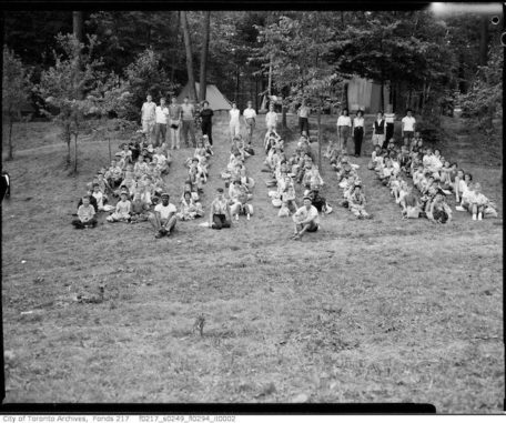 Vintage Ontario Photographs of Summer Camps and Camping