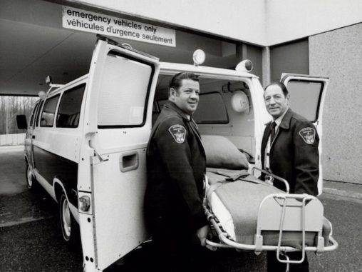 Curated Collection of Vintage Photographs of Paramedics and Ambulances