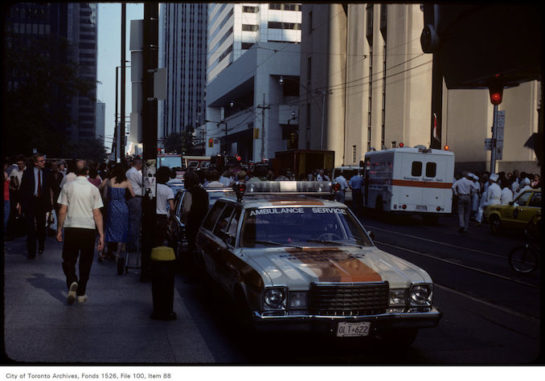 Curated Collection of Vintage Photographs of Paramedics and Ambulances