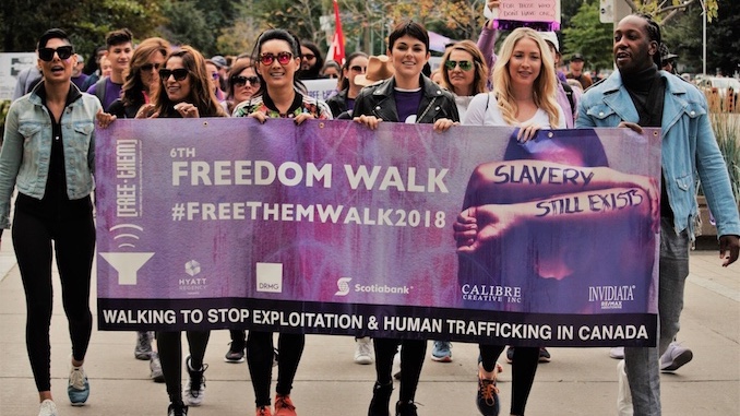 Free-Them is raising awareness and funds to fight Human Trafficking