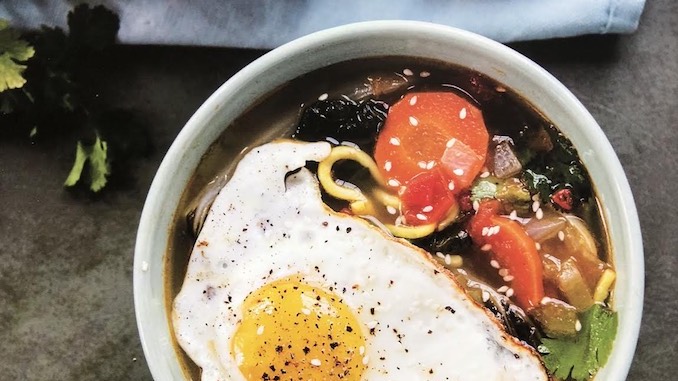 Spicy Bok Choy And Miki Noodle Soup Recipe by Matt Basile