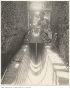 Old photographs from 100 years of the Toronto Sewer System